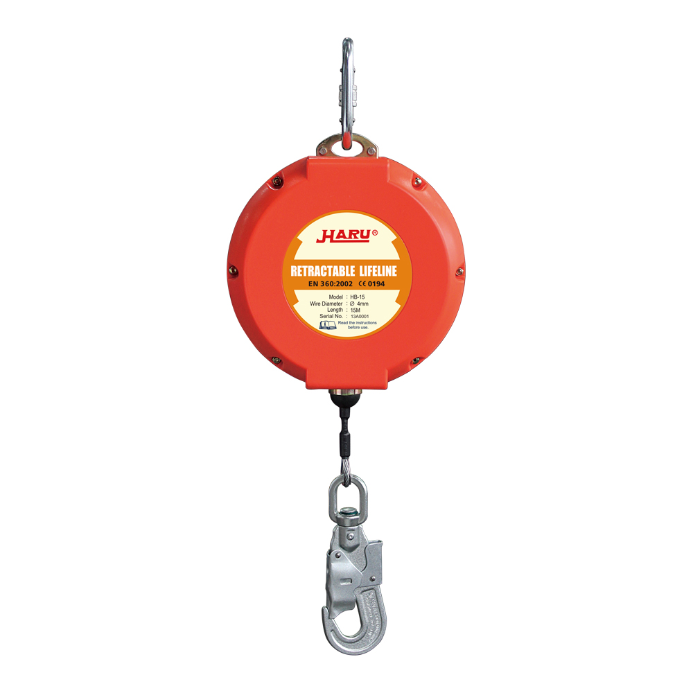 Retractil cable de acero 6mts - Haru - Orion Safety